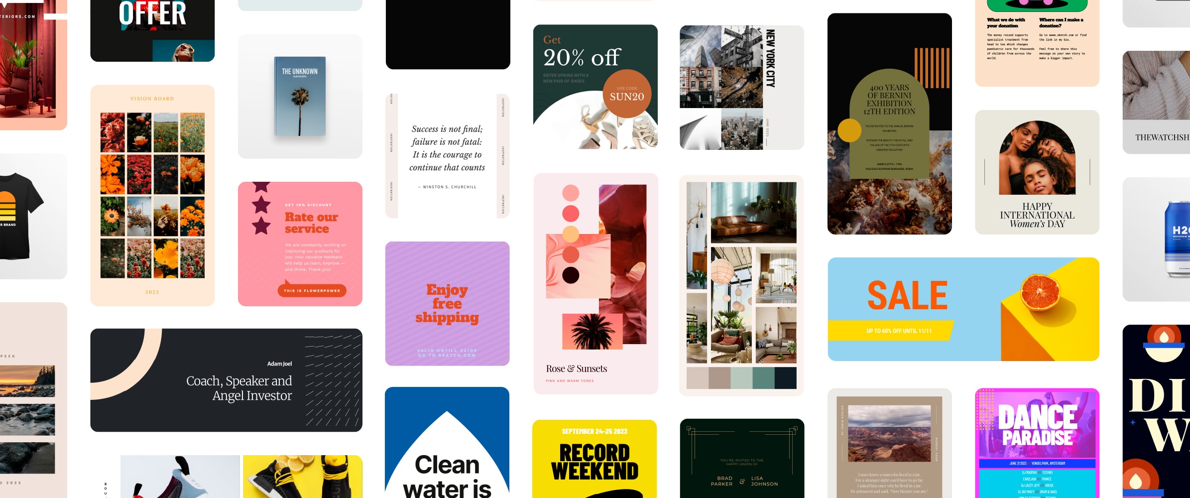 Kickstart your next Sketch project with ready-made templates · Sketch