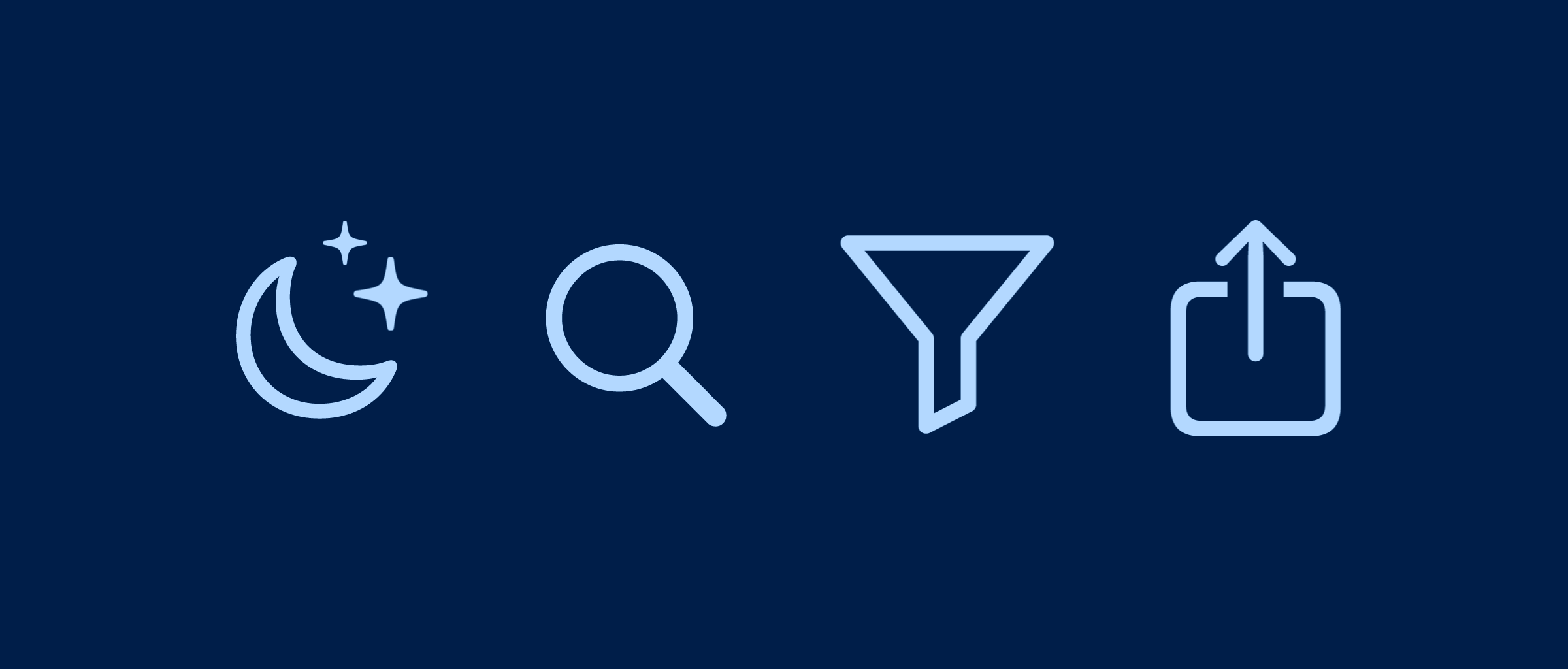 New in the web app: Dark mode and better ways to share, sort and filter ...